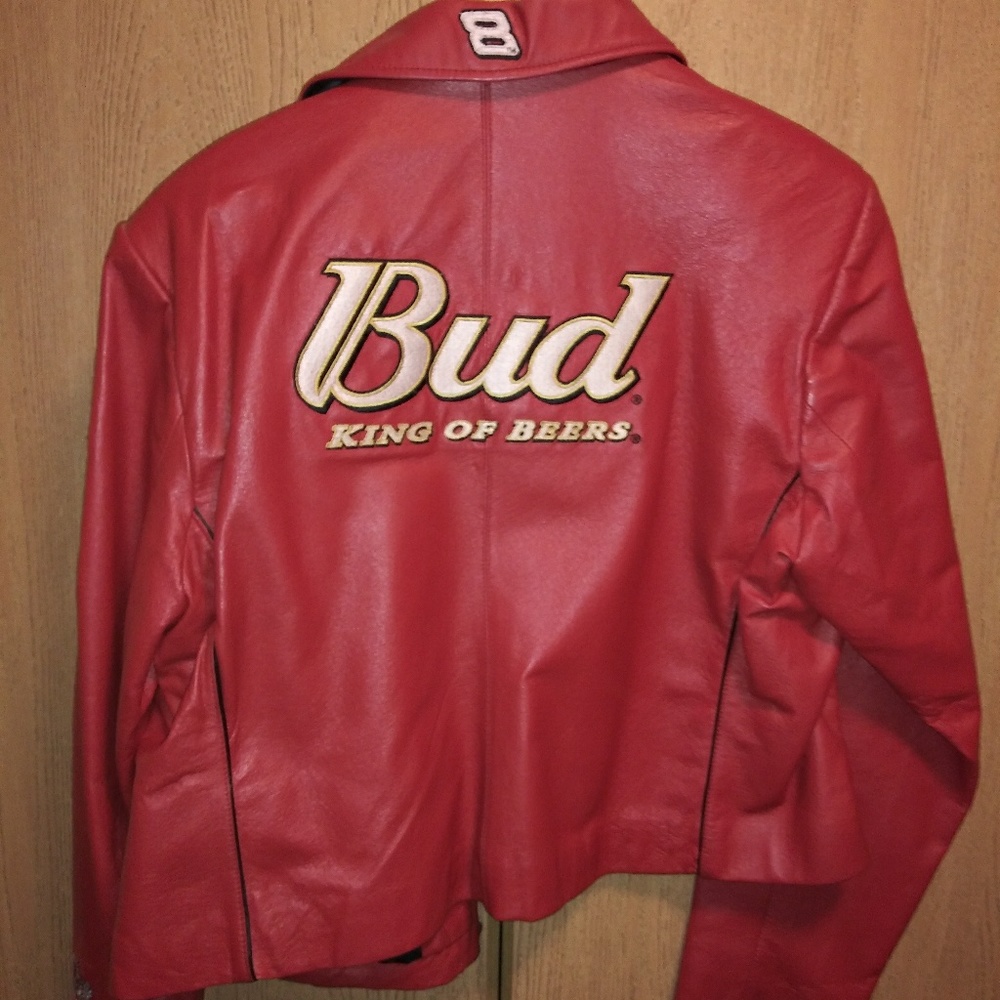 Authentic Dale Earnhardt Jr Leather Jacket - Gem
